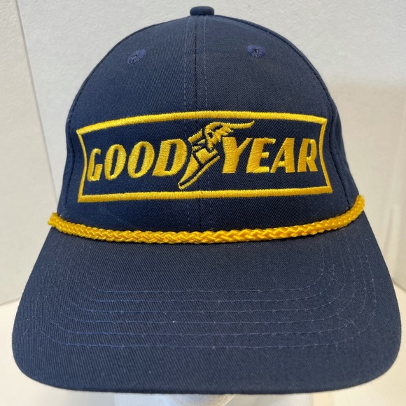 Accessories | Vintage 1 In Racing Goodyear Patch Logo Snapback Hat Cap ...